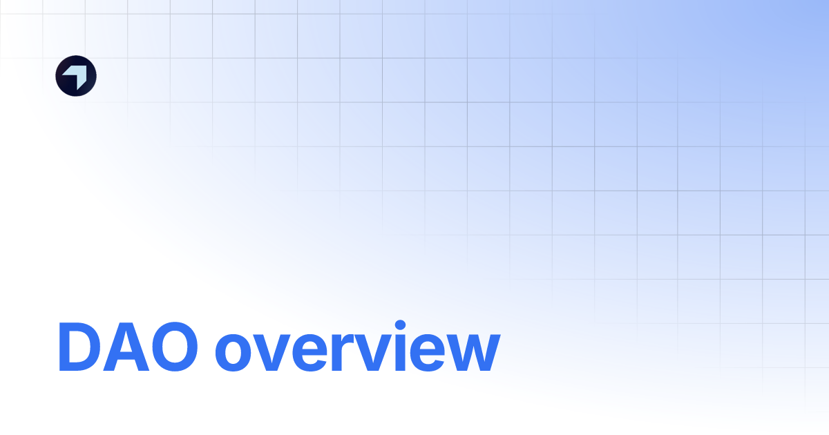 DAO overview | Octus Bridge